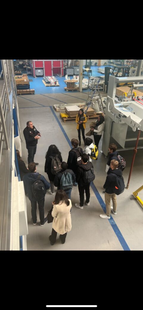 Nous avons eu le plaisir d'accueillir les étudiants de Polytech Lyon ...